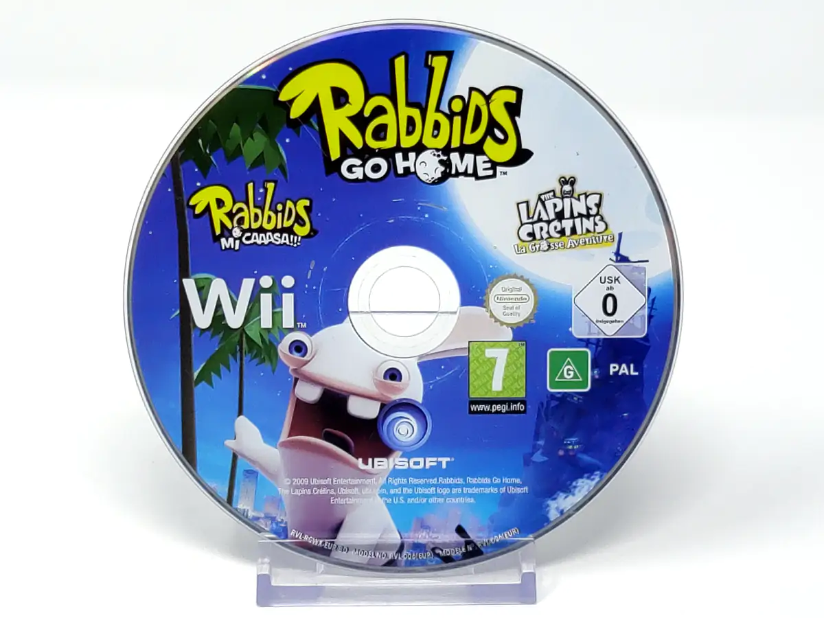 Rabbids Mi Caaasa ESP Disco Nintendo Wii PAL Espa a Segunda Rabbids Mi Caaasa ESP Disco Nintendo Wii PAL Espa a Segunda